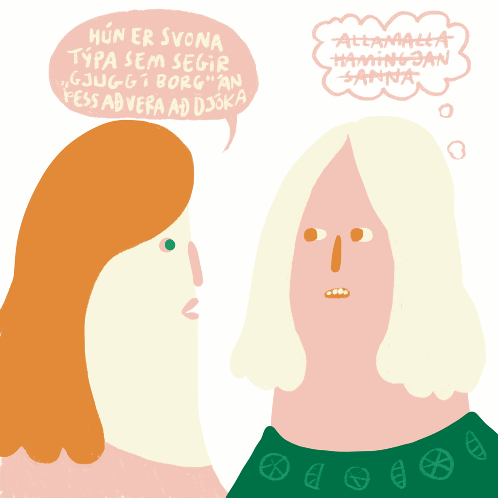 Gjugg í borg - Prent – Lóaboratoríum